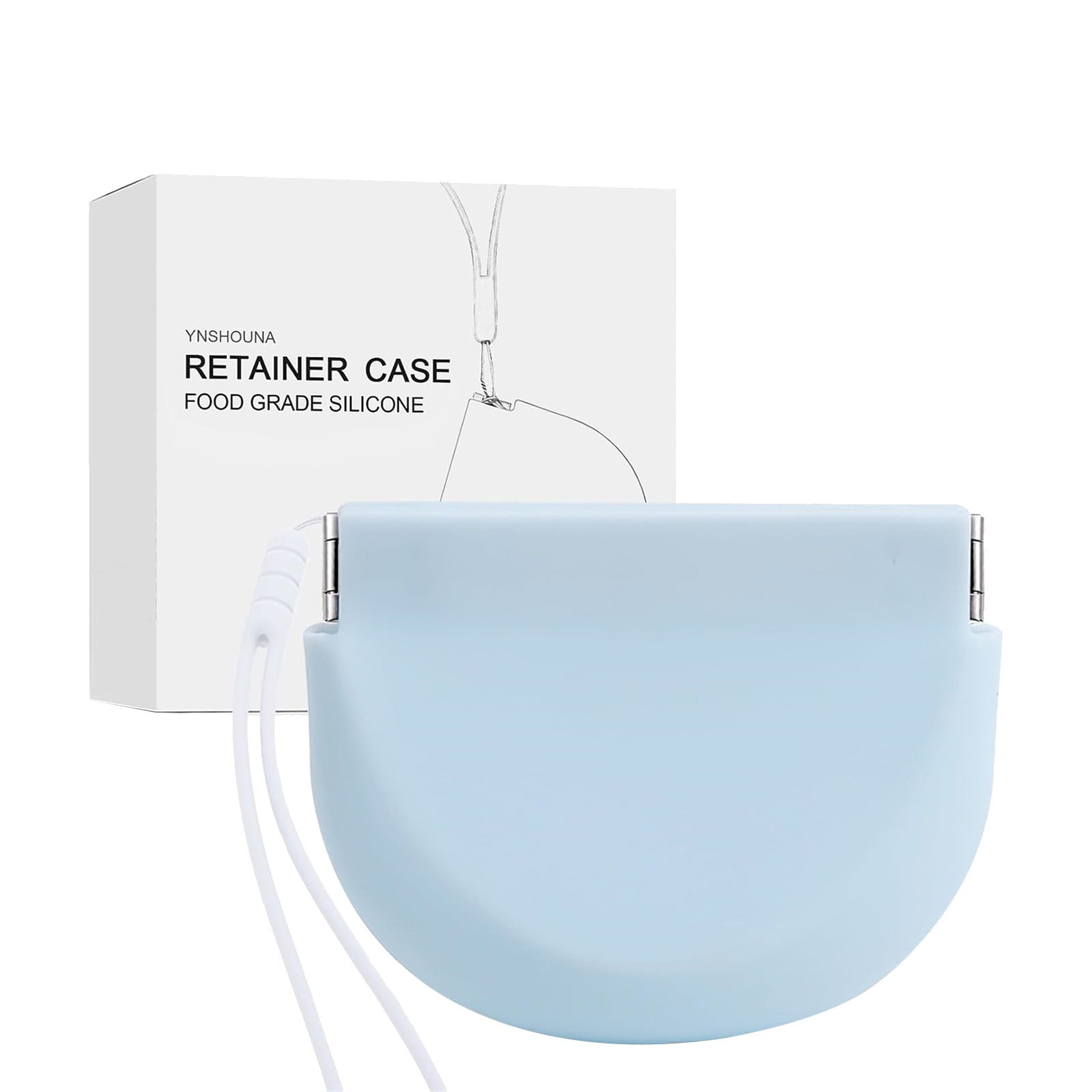 MOQIN Retainer Case -Silicone Retainer Case with Lanyard Slim Cute ...