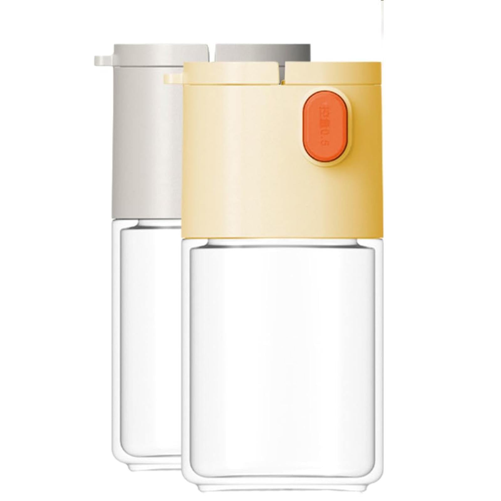 MOQIN Salt and Pepper Shakers Precise Quantitative Push Type, Metering ...