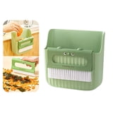 MOQIN Small Broom and Dustpan Set, Portable Hand Whisk Broom Brush ...