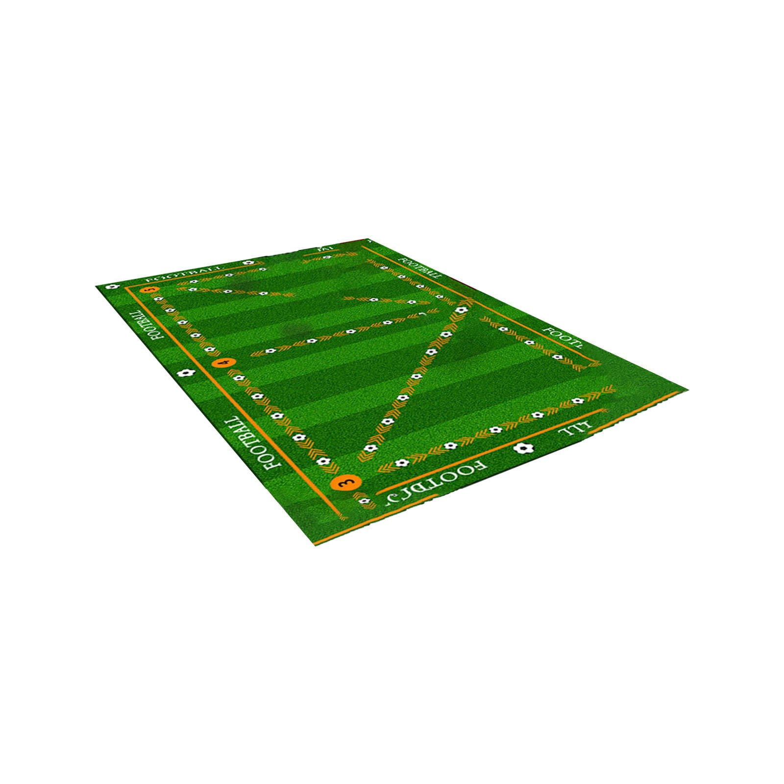 MOQIN Soccer Training Mat - Football Footstep Training Mat,Agility ...