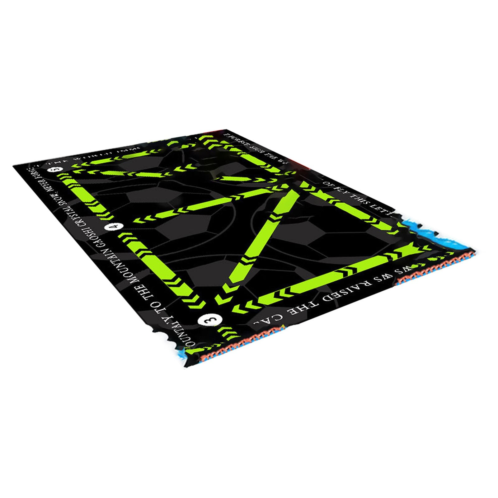 MOQIN Soccer Training Mat Soccer Practice, Footwork Training Mat, Solo ...