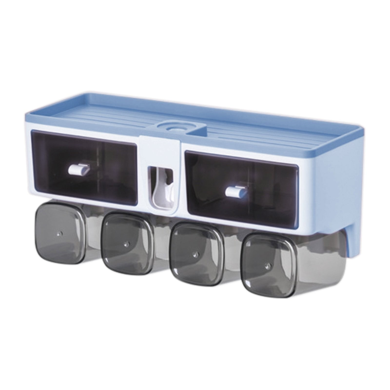 MOQIN Toothbrush Holders for Bathrooms -Upgrade Wall Mounted Toothbrush ...