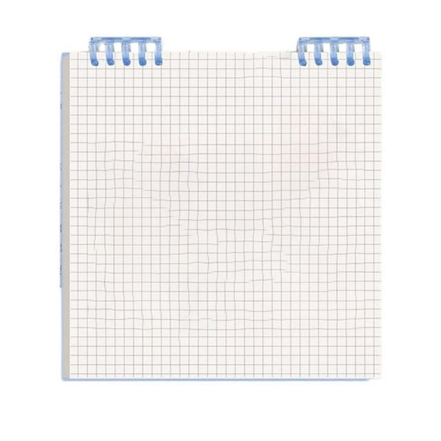 MOQIN Top Bound Spiral Notebook,Thick Plastic Hardcover Grid Paper ...
