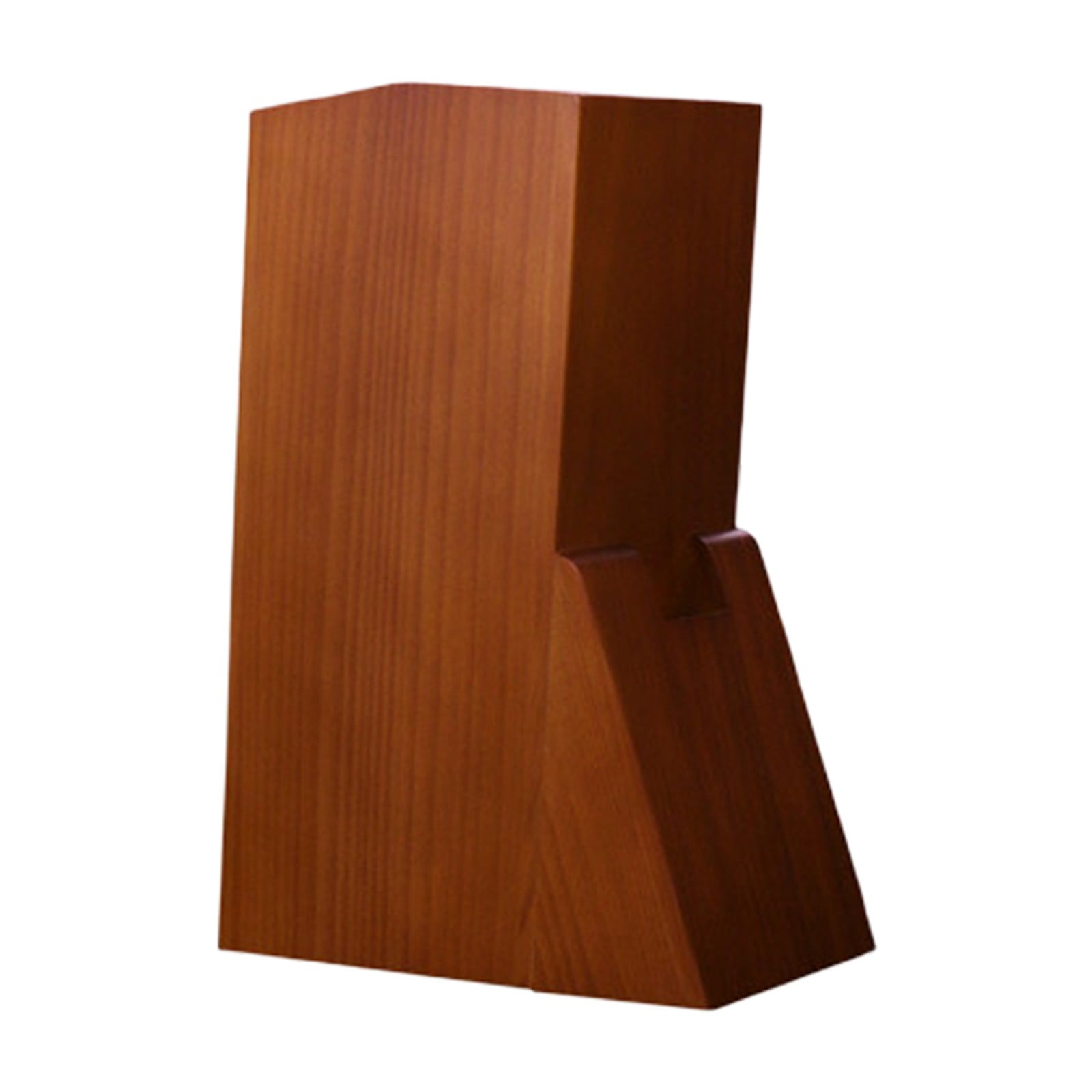 MOQIN Universal Knife Block without Knives, Wood & Plastic Stand for ...