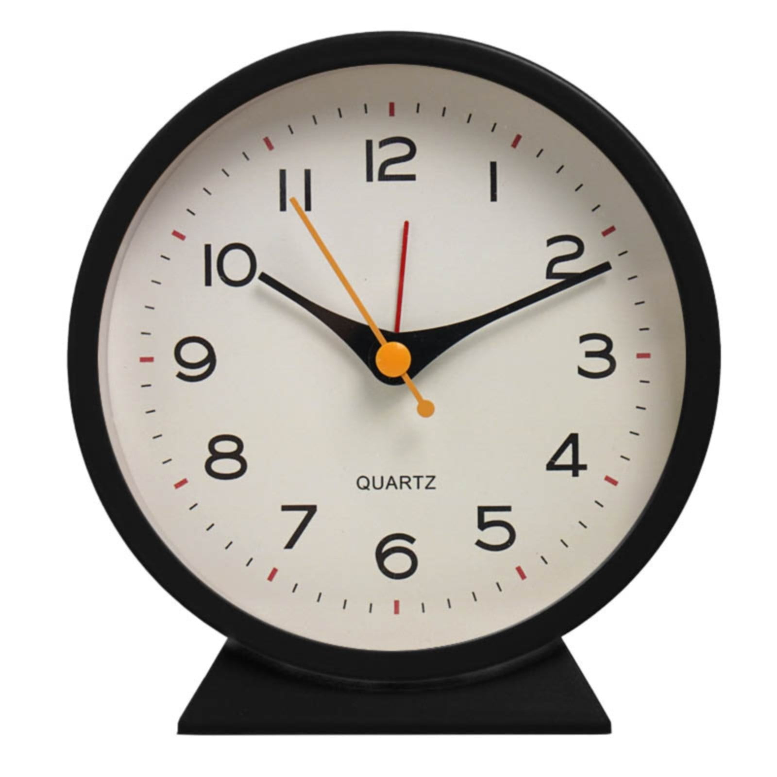 MOQIN Vintage Retro Analog Alarm Clock, Retro Large Silent Sweep Modern ...