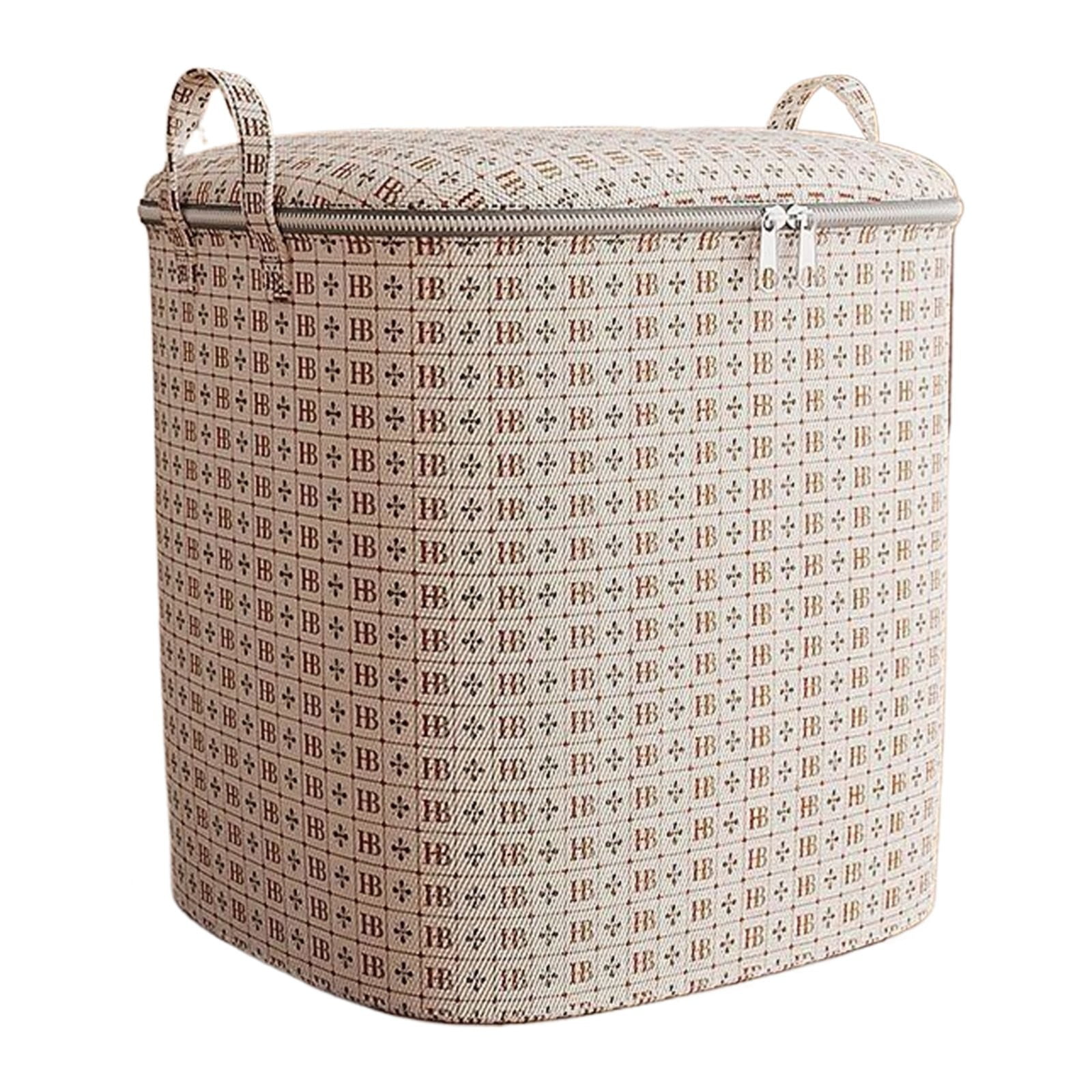 MOQIN Zip Lidded Wardrobe Storage Bins,Collapsible Fabric Storage Boxes ...