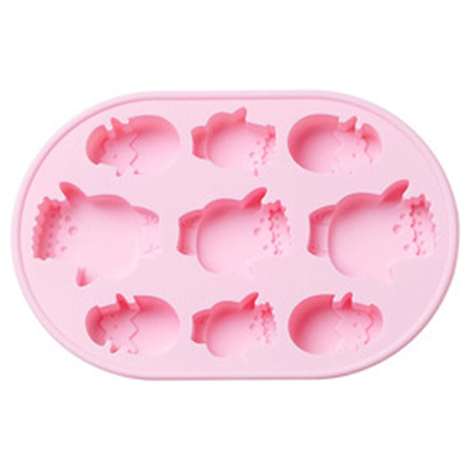 MOQLOM Easter Silicone Chick Molds, 1pc 9 Cavity Silicone Gummy Candy ...