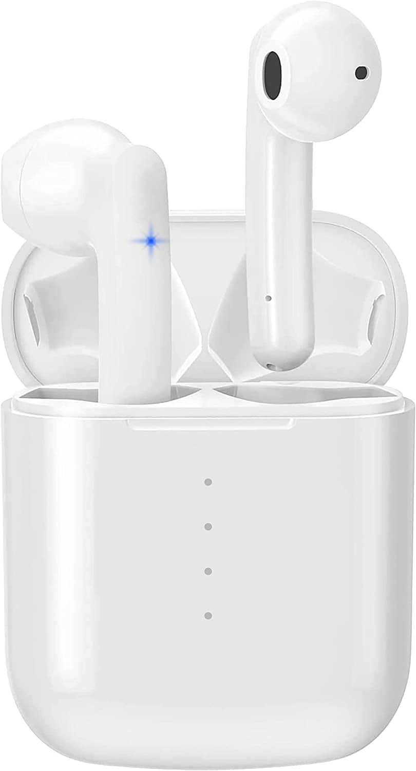 MOREFYOU Bluetooth 5.0 Wireless Earbuds, IPX8 Waterproof, Charging Case ...