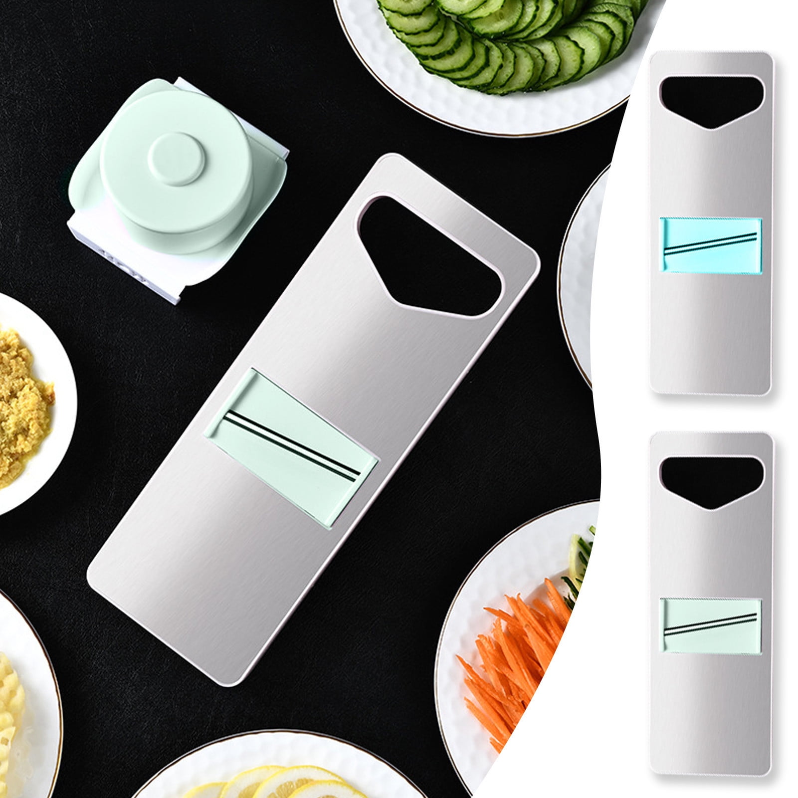 MORESEC under $5 2Pcs Stainless Steel Vegetable Shredder ...