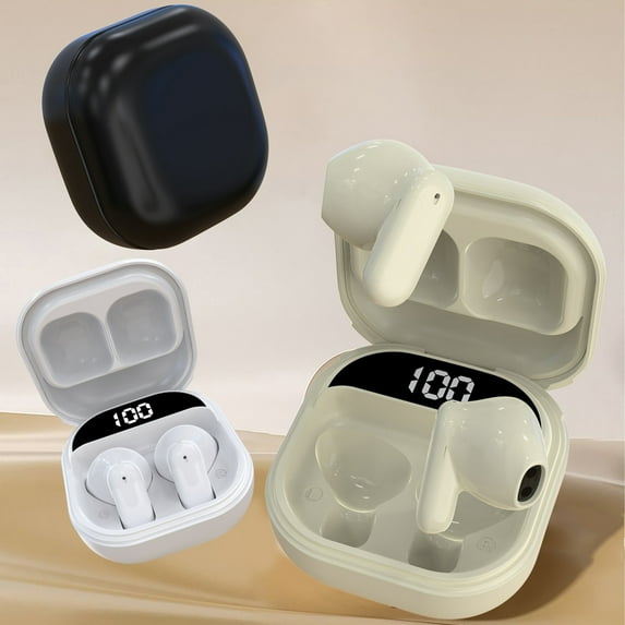 MORESEC under $5 3Pcs Semi-In-Ear Mini Earbuds, True Wireless Bluetooth ...