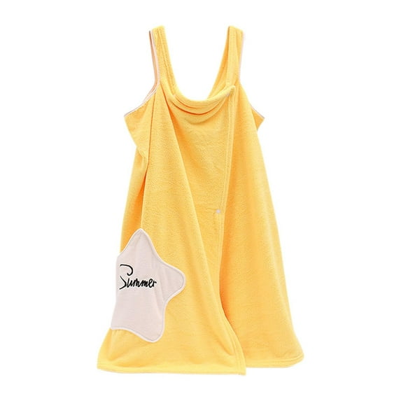 MORESEC under $5 Coral Fleece Bath WrapSuper Absorbent Quick Dry ...