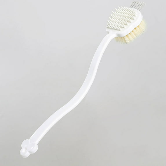 MORESEC under $5 Multi Functional Shower BrushLong Handle Shower Brush ...