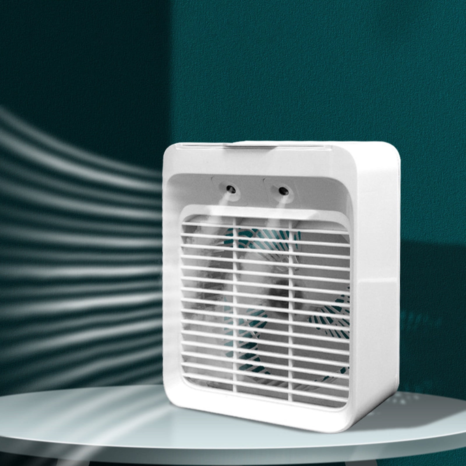 MORESEC Home Portable USB Air Conditioner with 3 Speeds and Humidifier ...