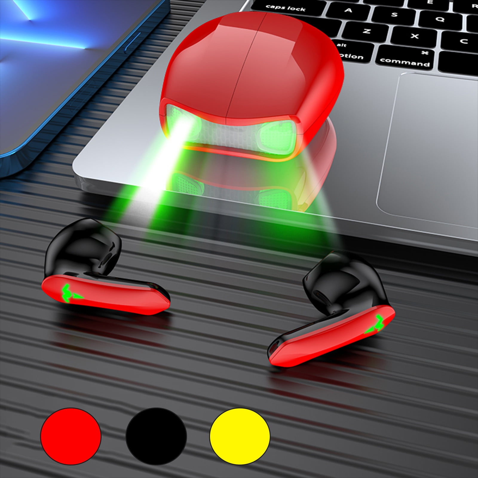 MORESEC under $5 3Pcs Wireless Sports Earbuds,R06 Low Power Bluetooth ...