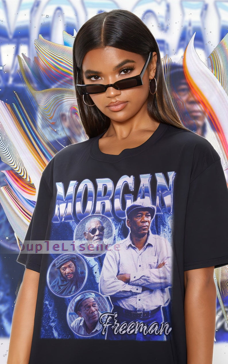 MORGAN FREEMAN Vintage Shirt | Morgan Freeman Homage Tshirt | Morgan ...
