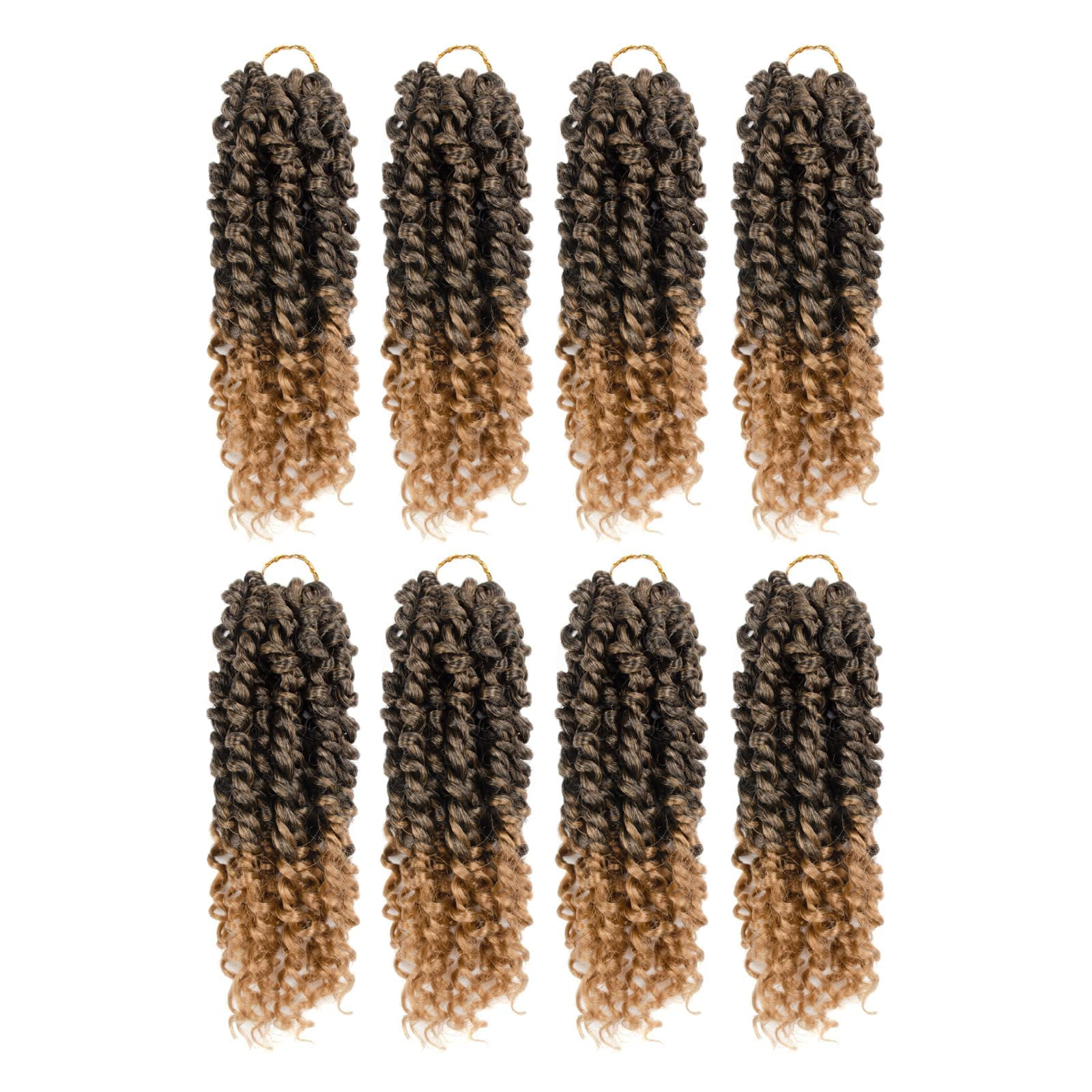 MORICA Passion Twist Hair 8 Packs 6 Inch Passion Twist Crochet Hair For ...