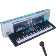 RockJam 61-Key Professional Beginner's Modern Digital Electric Keyboard ...