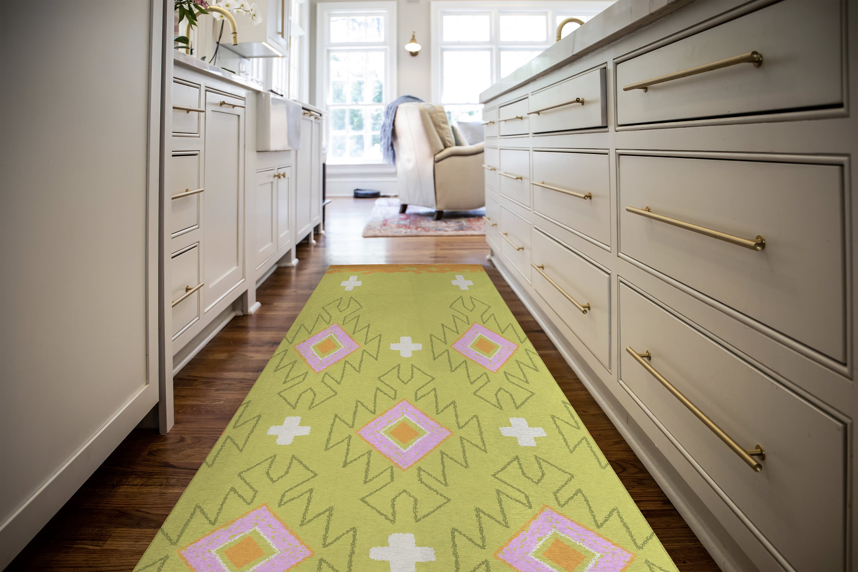 MOROCCAN SUMMER CHARTREUSE Area Rug By Kavka Designs - Walmart.com