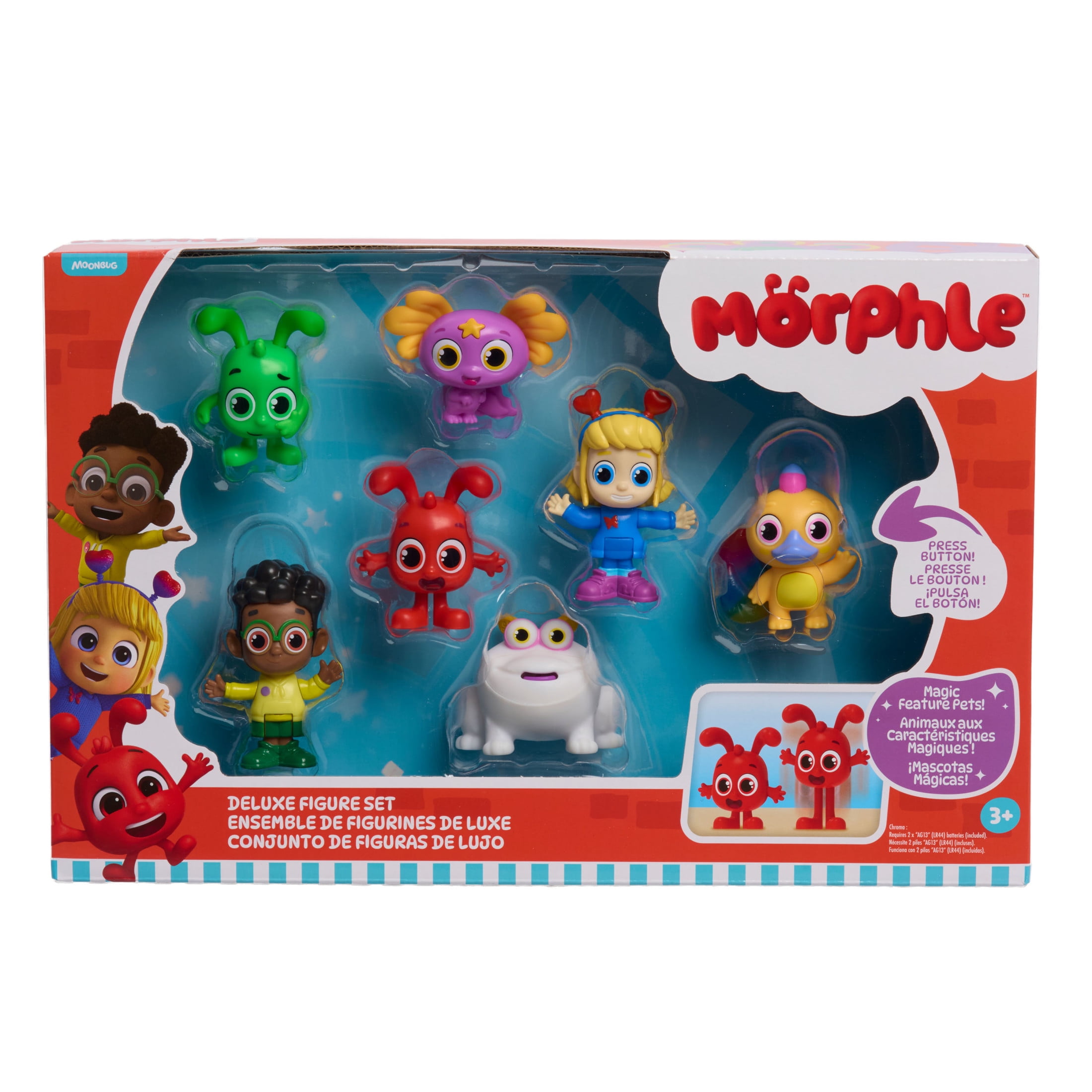 Morphle Deluxe Figure Set Baby and Toddler Toys - Walmart.com