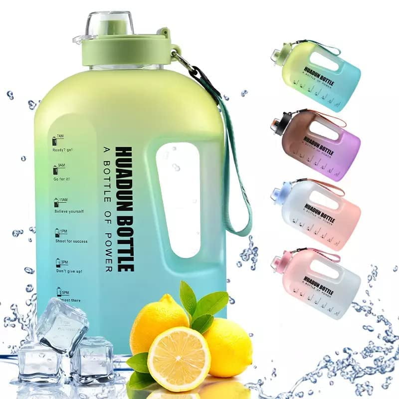MORPICH Gym Gallon Bottle for Men 2 Litre Water Bottle for Workout Motivational Bottle for ...