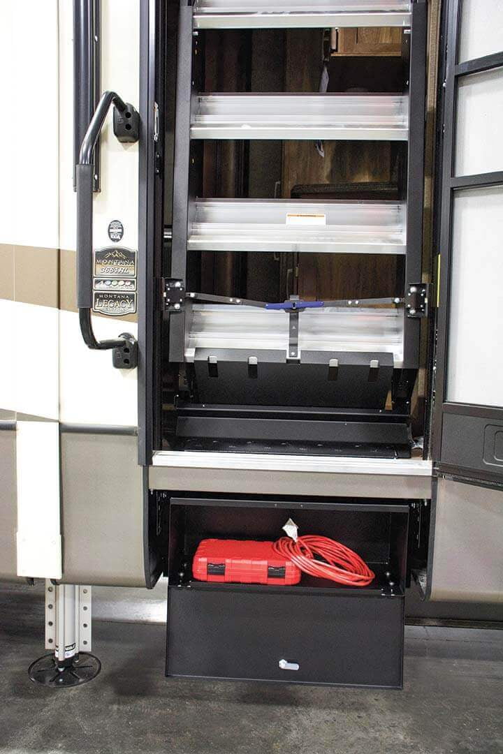 MORryde SP54099 10 in. Under Step Storage Box - Walmart.com