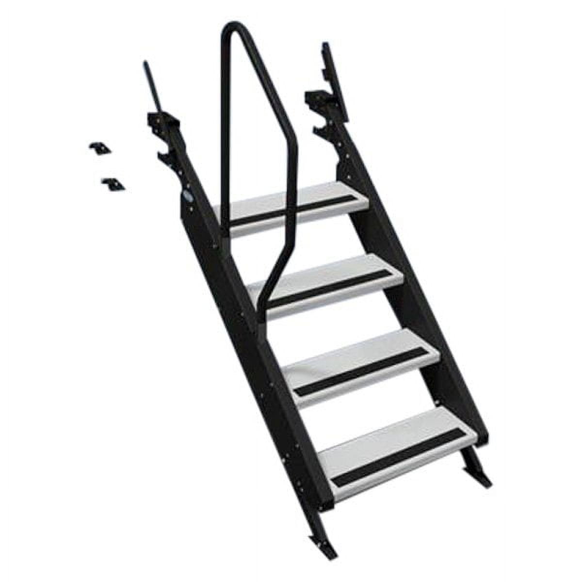 MORryde STP-4-05PH - Aluminum Silver Removable 4 Entry Steps - Walmart.com
