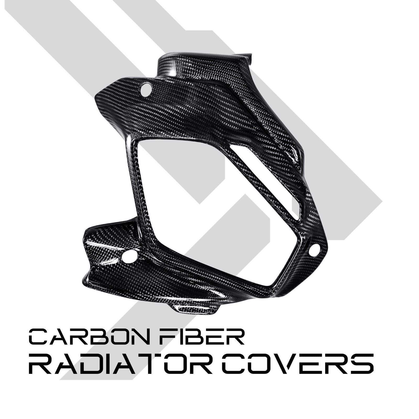 MOS Carbon Fiber Radiator Cover for Yamaha Zuma 125 2022 - 2024 ...