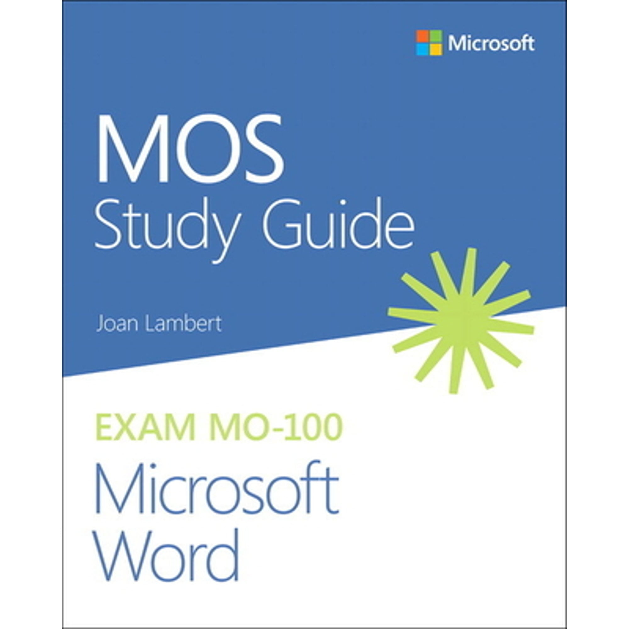 Pre-Owned MOS Study Guide for Microsoft Word Exam MO-100 - Walmart ...