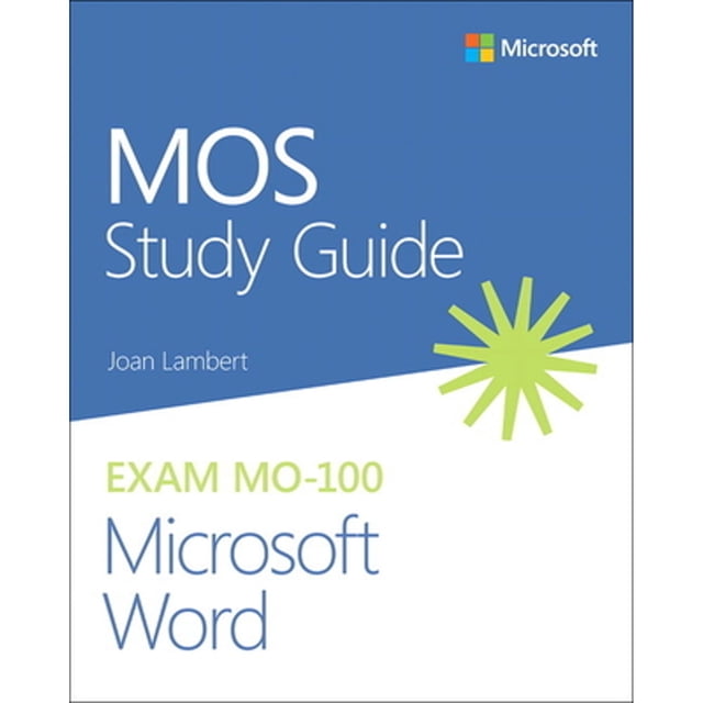 Pre-Owned MOS Study Guide for Microsoft Word Exam MO-100 - Walmart ...