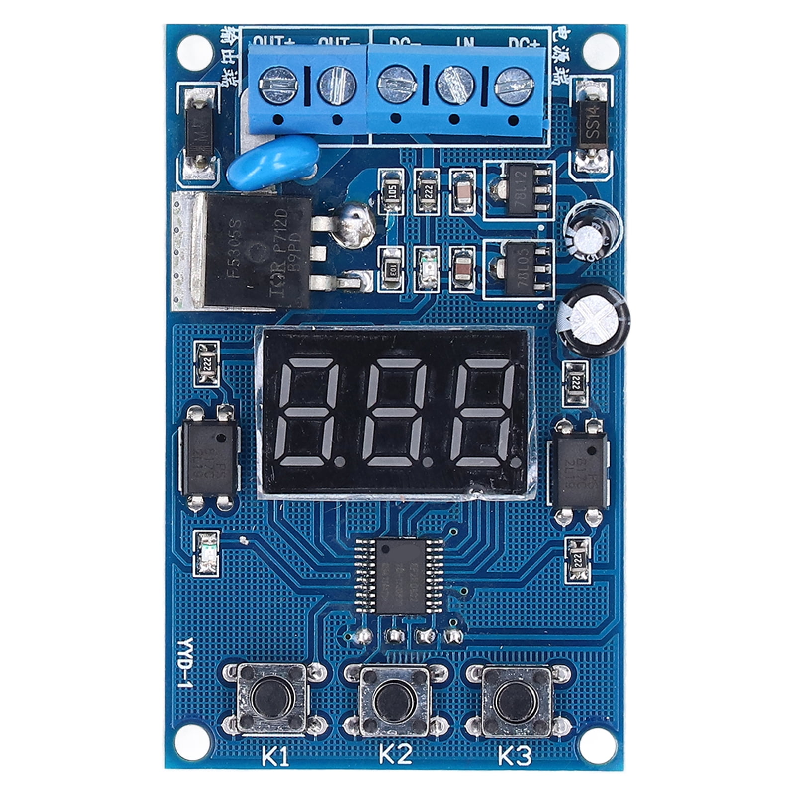 MOS Tube Control Board Adjustable Trigger Cycle Delay Switch Module ...