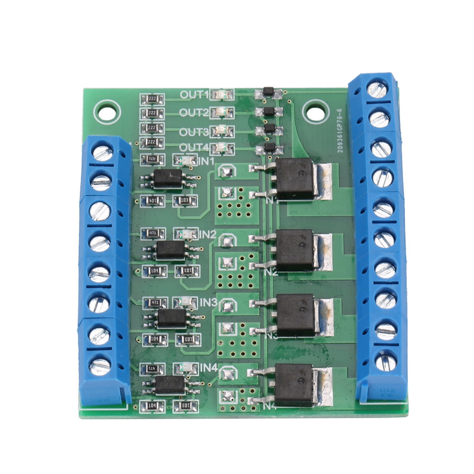 MOSFET Module,PWM 4-Channel MOS FET Module PLC Circuit Board Driver ...