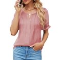 Moshu Blouses For Women Casual Chic V Neck Womens Tops Summer Dressy