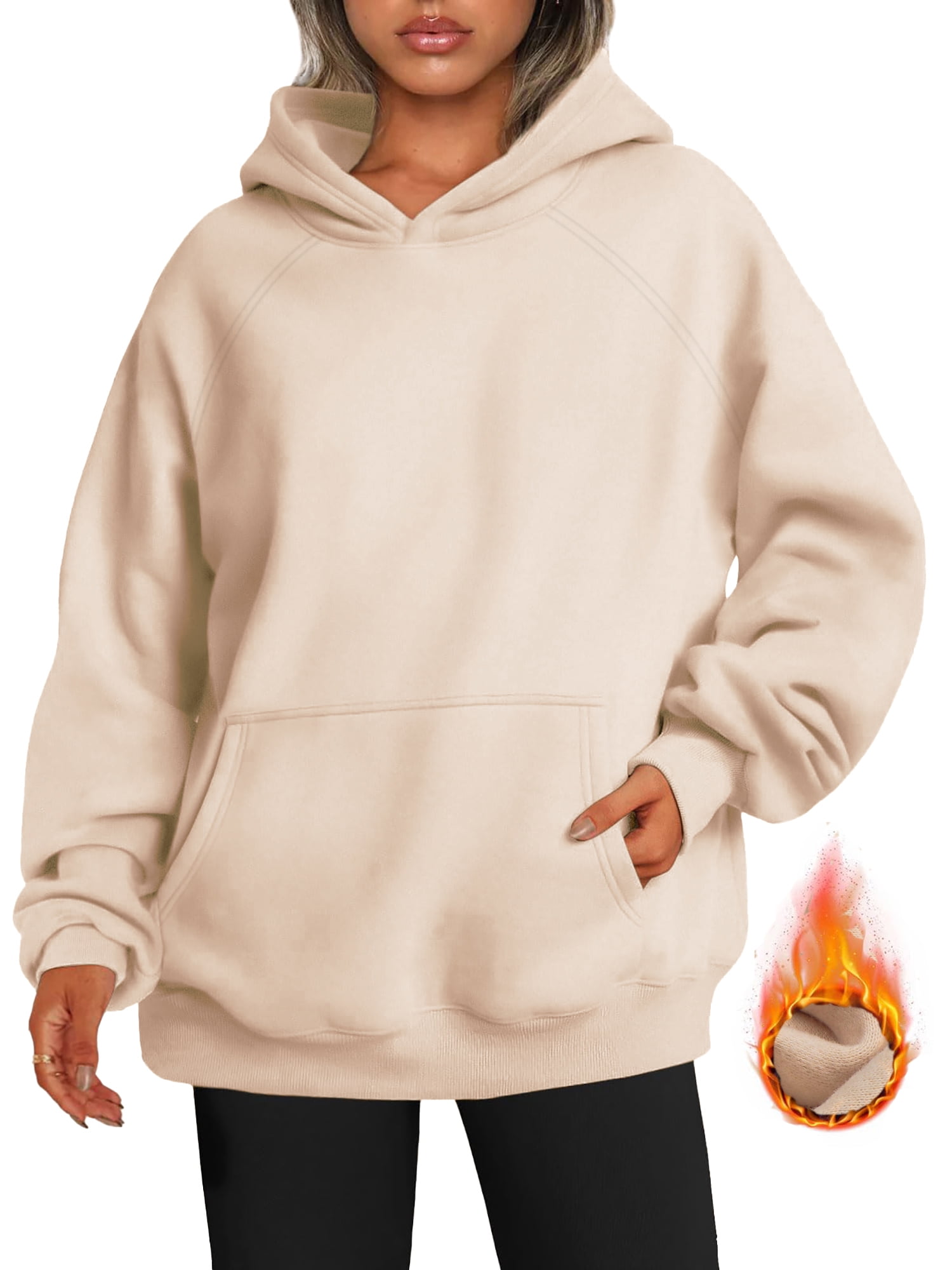 MOSHU Pullover Hoodies for Women Long Sleeve Womens Sweatshirts Winter ...