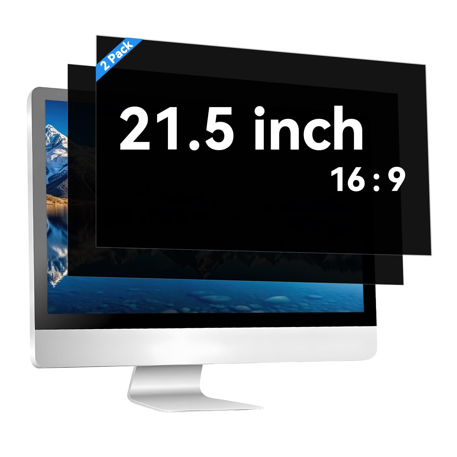 MOSISO 2 Pack 21.5 inch Computer Privacy Screen for 16:9 Aspect Ratio ...