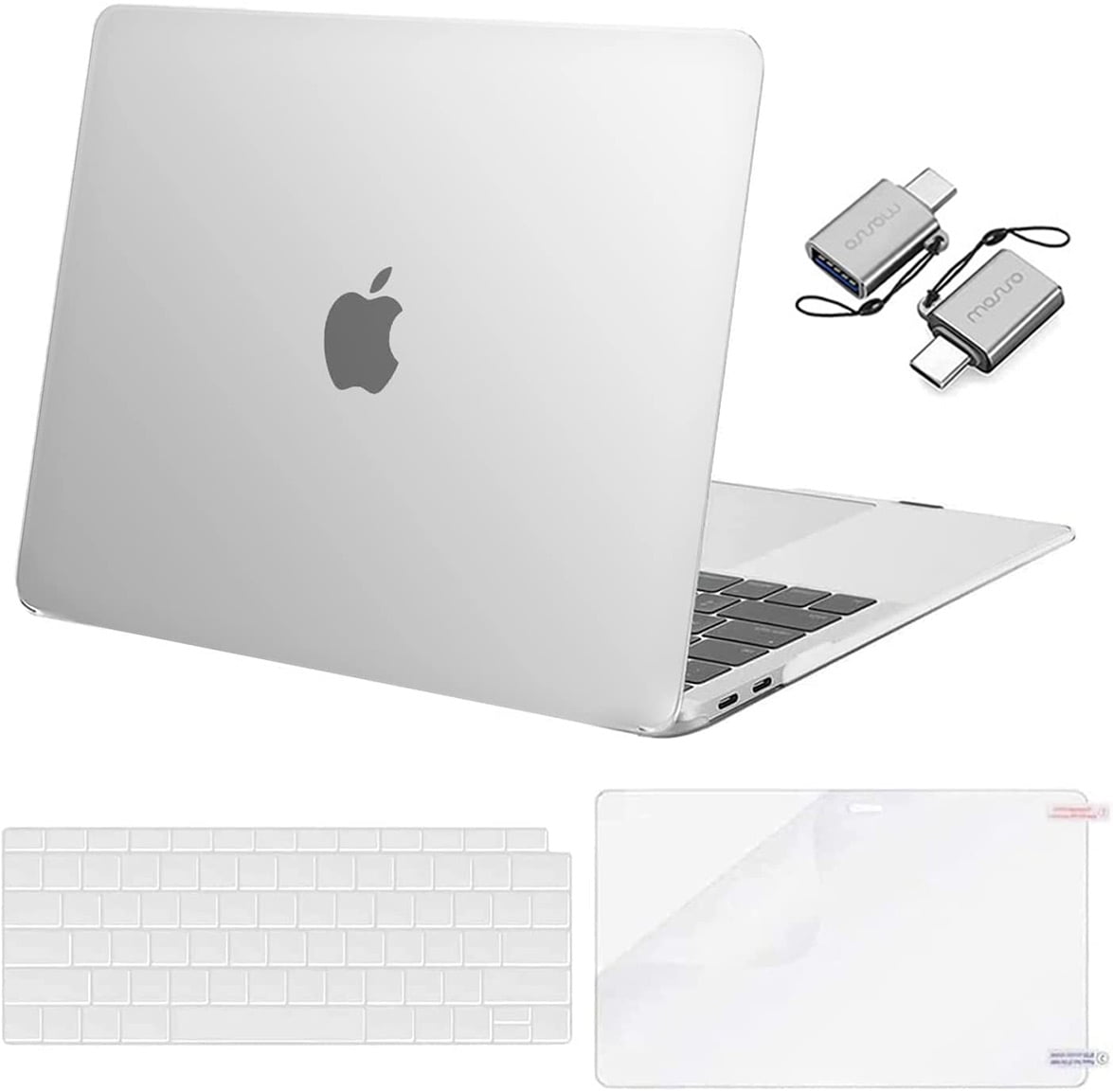 MOSISO Compatible with 2022 - 2018 MacBook Air 13 inch Case A2337 M1 ...