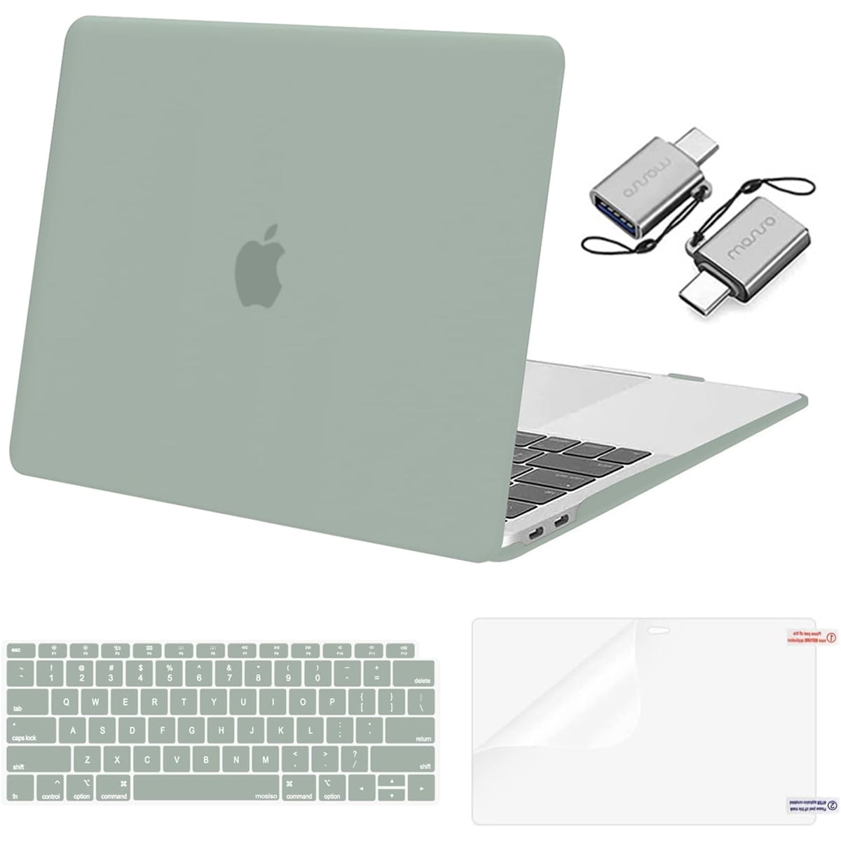 MOSISO Compatible with 2022 - 2018 MacBook Air 13 inch Case A2337 M1 ...