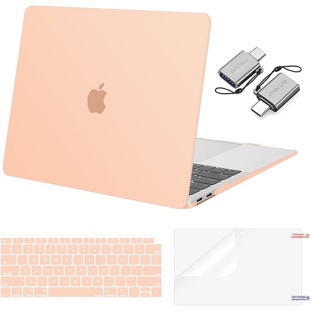 MOSISO Compatible with 2022 - 2018 MacBook Air 13 inch Case A2337 M1 ...