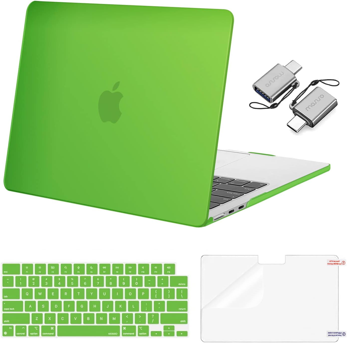 MOSISO Compatible with 2025-2022 MacBook Air 13.6 inch Case M4 A3240 M3 ...