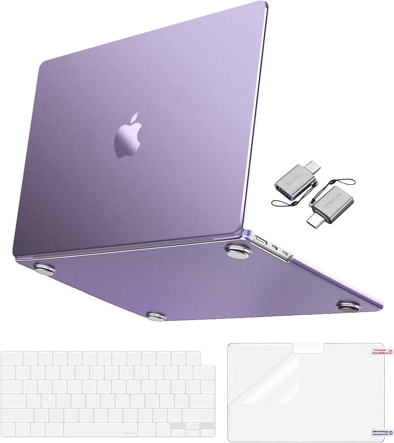 MOSISO Compatible with MacBook Air 13 inch Case 2025-2022 M4 A3240 M3 ...