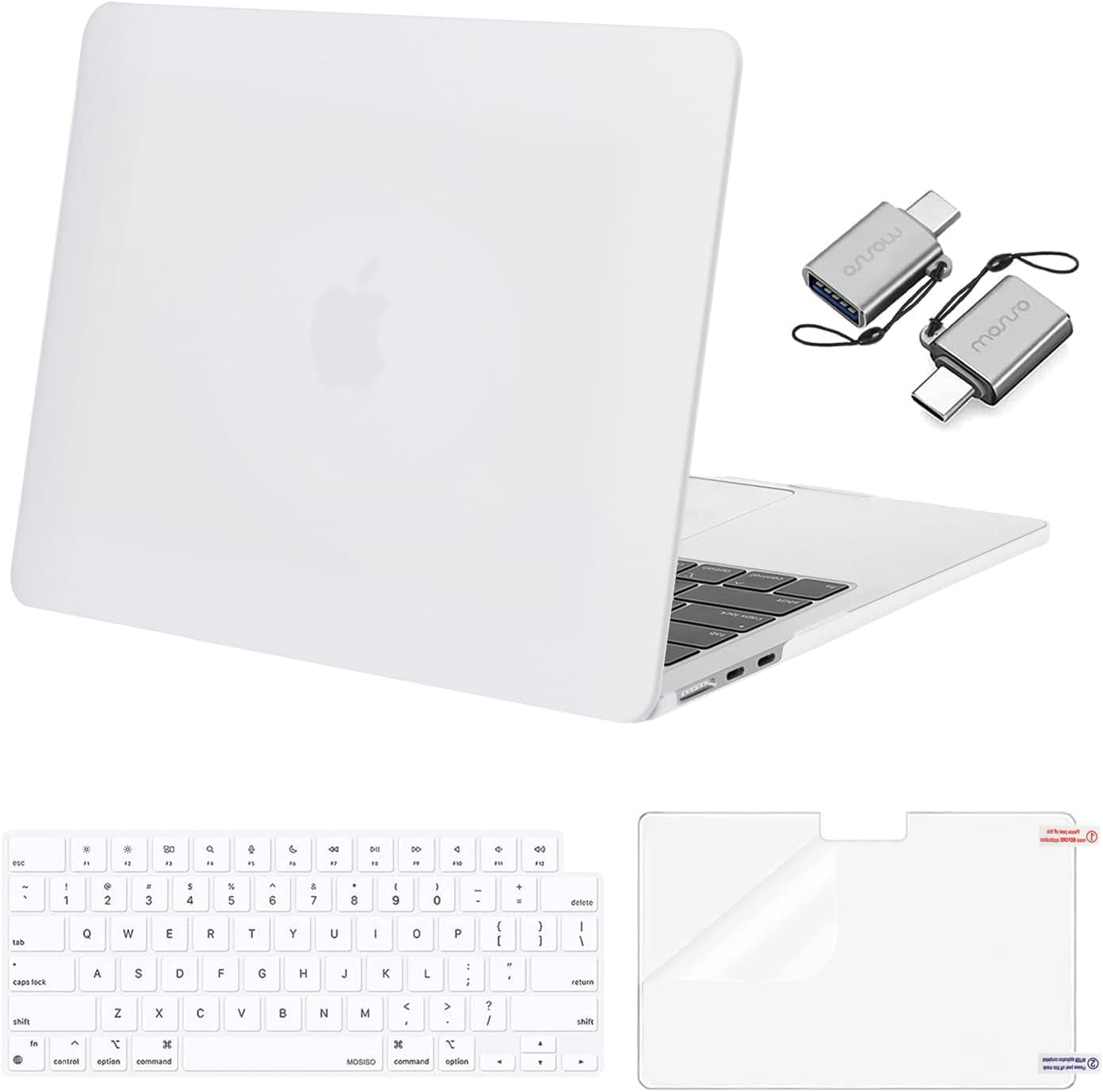 MOSISO Compatible with MacBook Air 13 inch Case 2025 2024 2023 2022 M4 ...