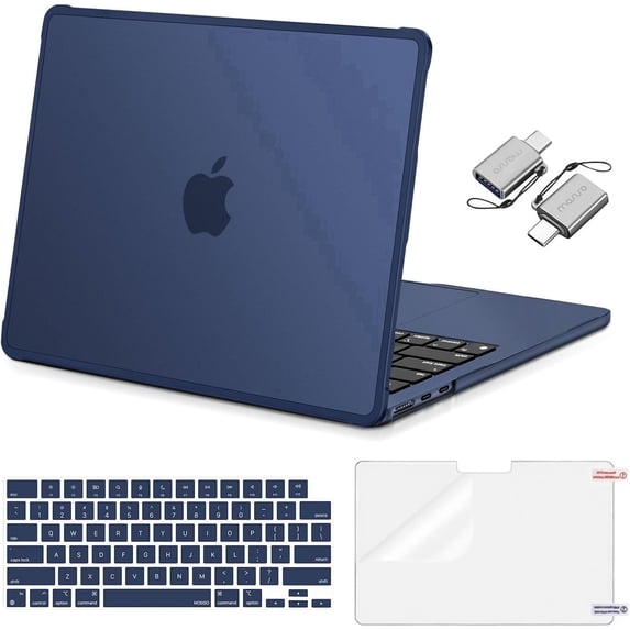 MOSISO Compatible with MacBook Air 13 inch Case 2026 2025-2022 M5 M4 M3 ...