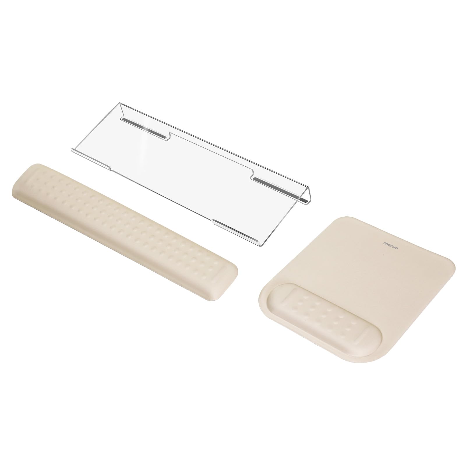 MOSISO Computer Keyboard Stand&Keyboard Wrist Rest&Mouse Pad with Wrist ...