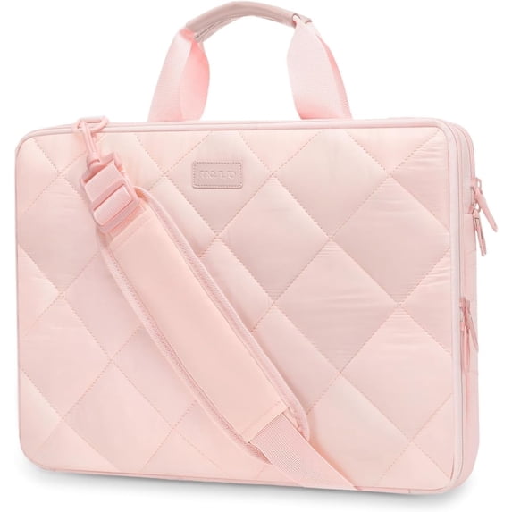 MOSISO Laptop Shoulder Bag, 16 inch Sleeve Laptop Bag, Double Layer ...