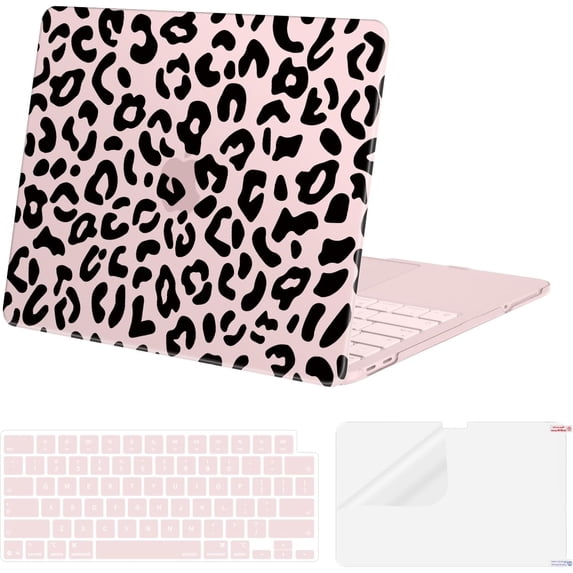 MOSISO Leopard Grain Hard Case Compatible with MacBook Neo 13 inch 2026 ...