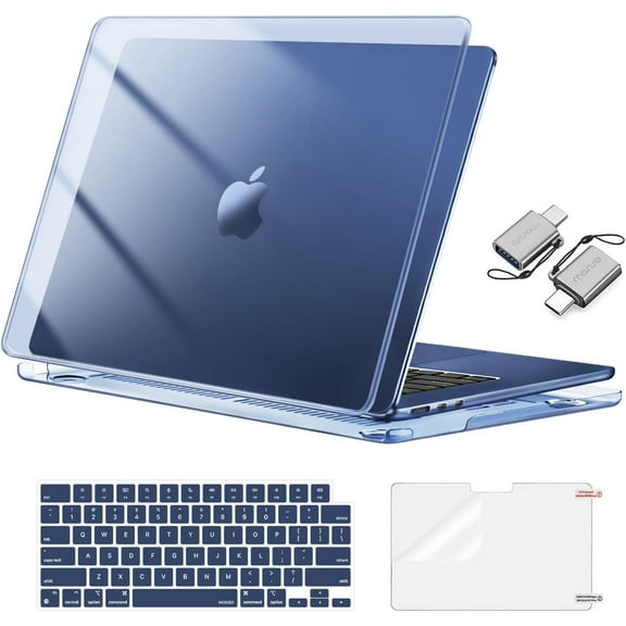 Case for MacBook Air 13.6 inch 2022 2023 2024 Release A3113 M3 A2681 M2 ...