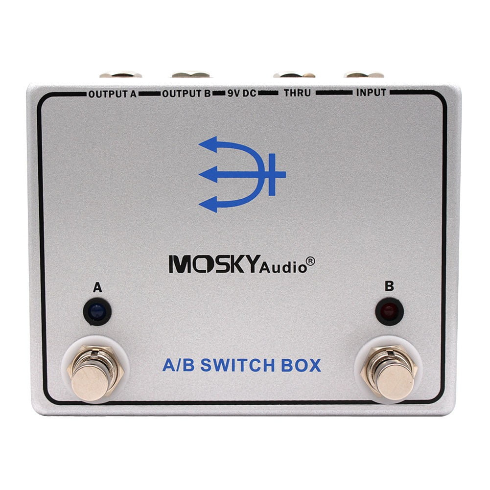 MOSKYAUDIO A/B SWITCH Effect Channel Box Switcher Pedal Signal To Two ...