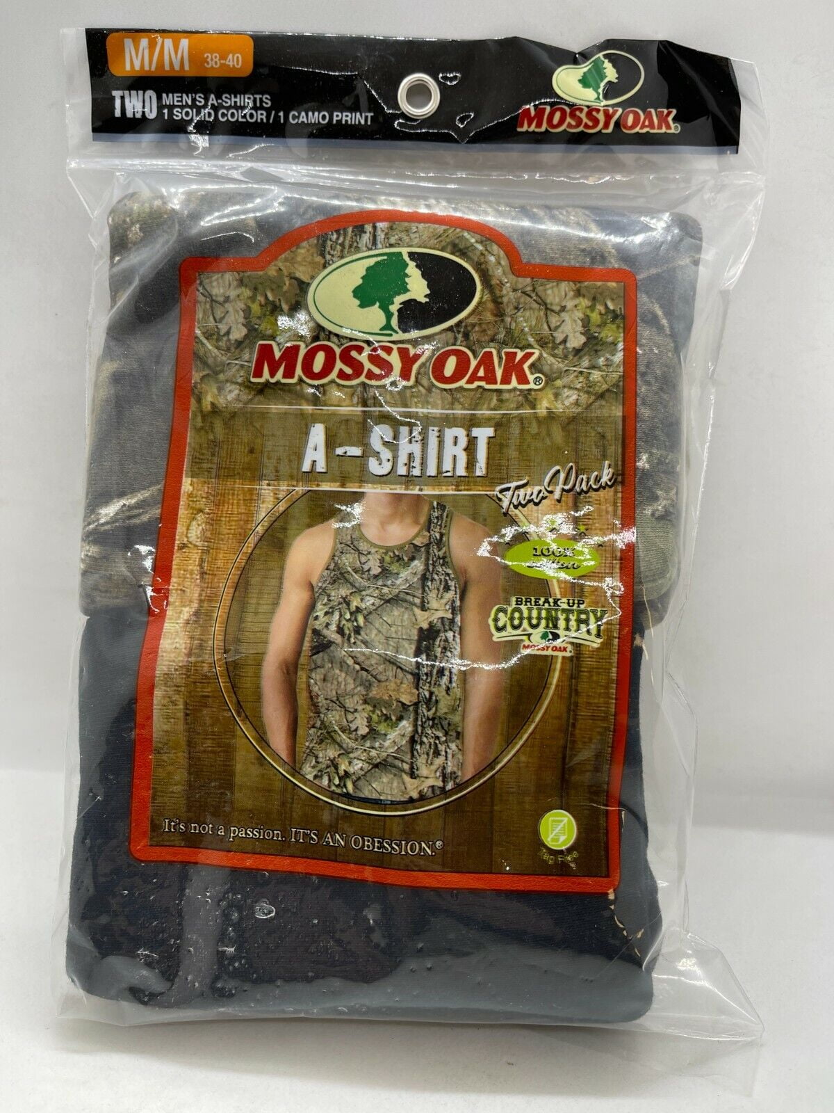 MOSSY OAK 2 PACK MEN'S A-SHIRT/TANK XL - Walmart.com