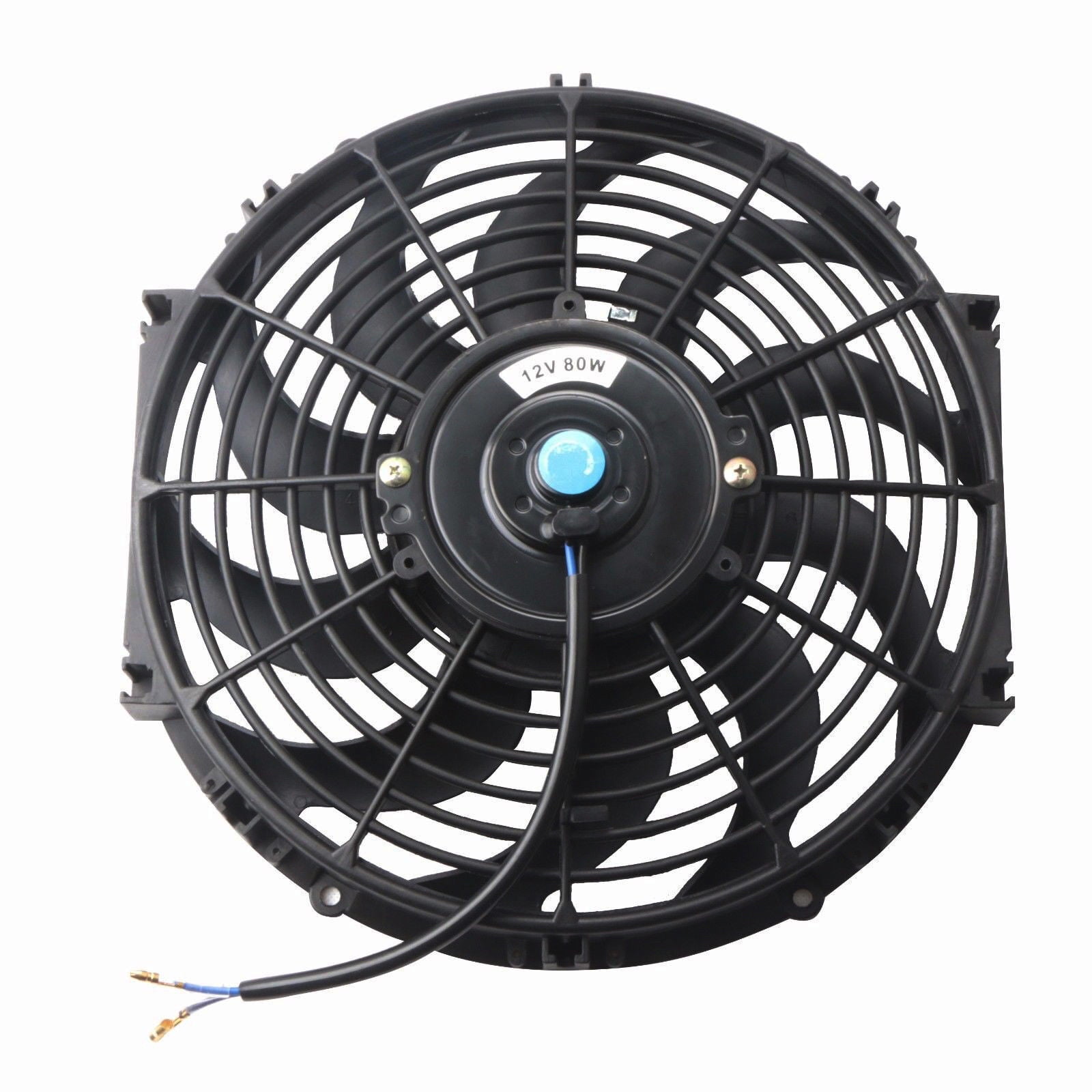 MOSTPLUS 12 inch Universal Electric Radiator Cooling Slim Pull Push ...