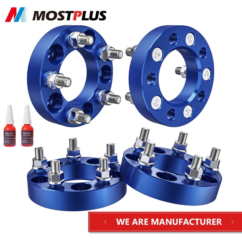 MOSTPLUS 4PCS 1" inch 5x4.5 to 5x4.5 Wheel Spacers 25mm for Ford ...