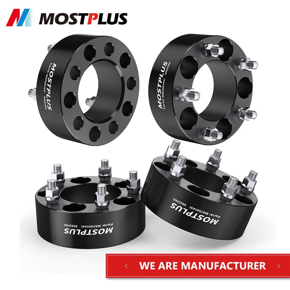 MOSTPLUS 4PCS 2" 5x4.5 Wheel Spacers for Jeep Wrangler TJ YJ Cherokee ...